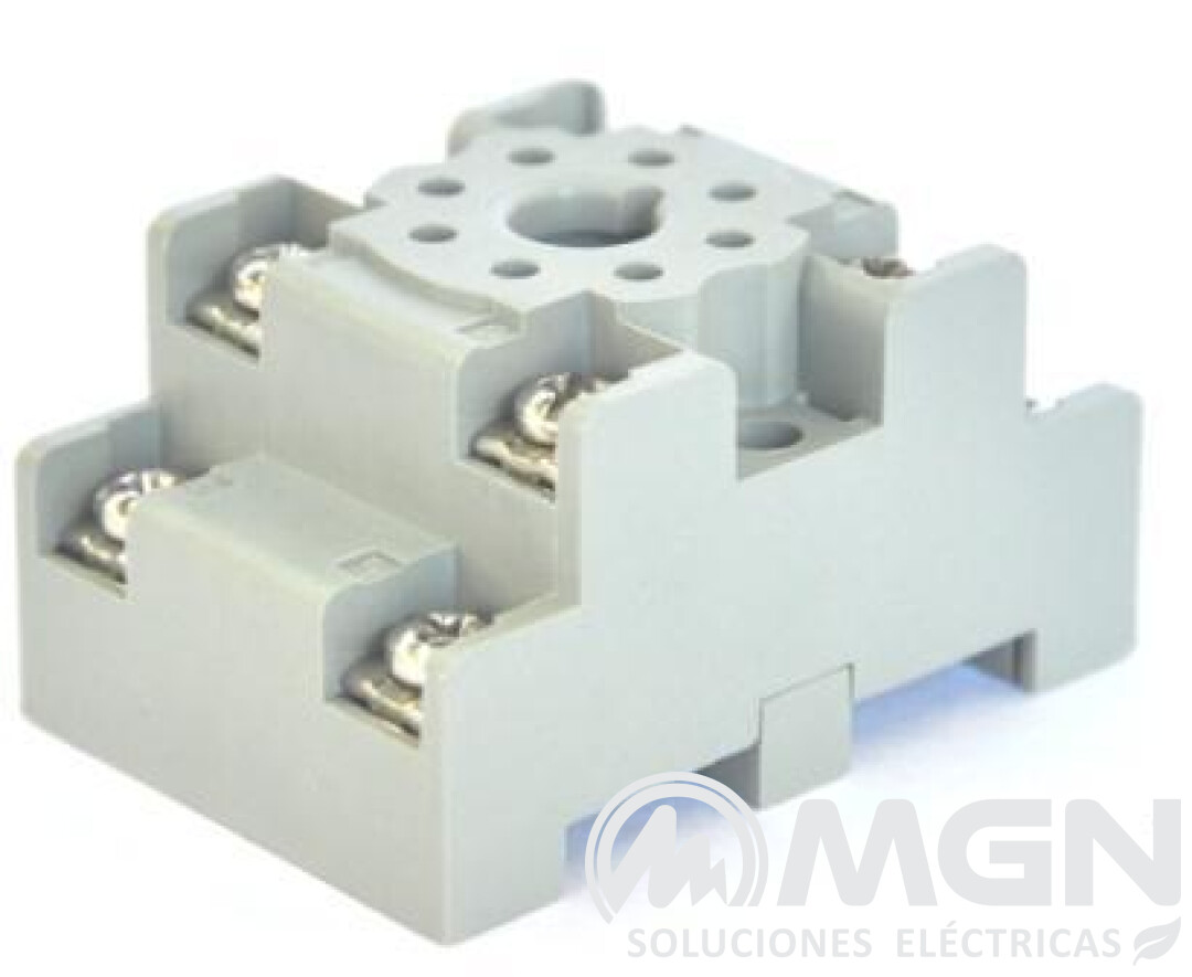 ZOCALO 8 CONT. MONTAJE RIEL DIN | MAGNANI