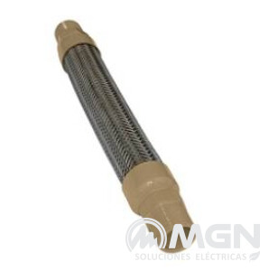 CAÑO FLEXIBLE APE ACERO INOX. 1/2'' X 500MM IEC | MAGNANI