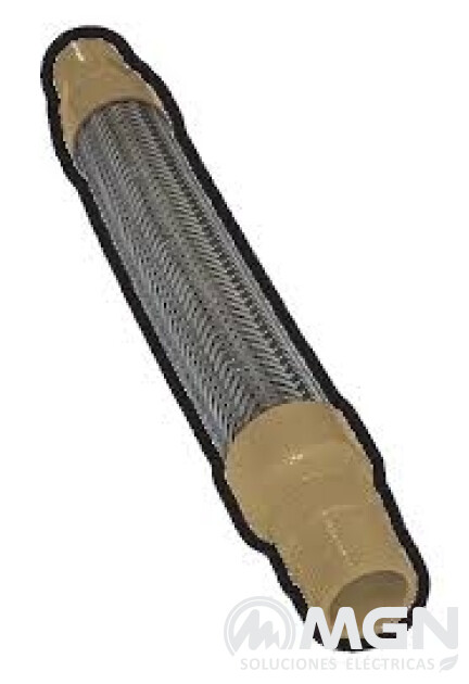 CAÑO FLEXIBLE APE ACERO INOX. 2'' X 1000MM IEC | MAGNANI