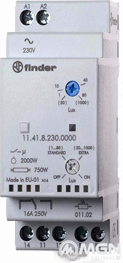INTERRUPTOR CREPUSCULAR 1INV.-16A-230VCA | MAGNANI
