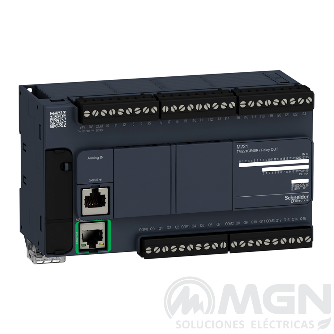 M221 PLC 40 ES RELÉ ETH COMPACT | MAGNANI