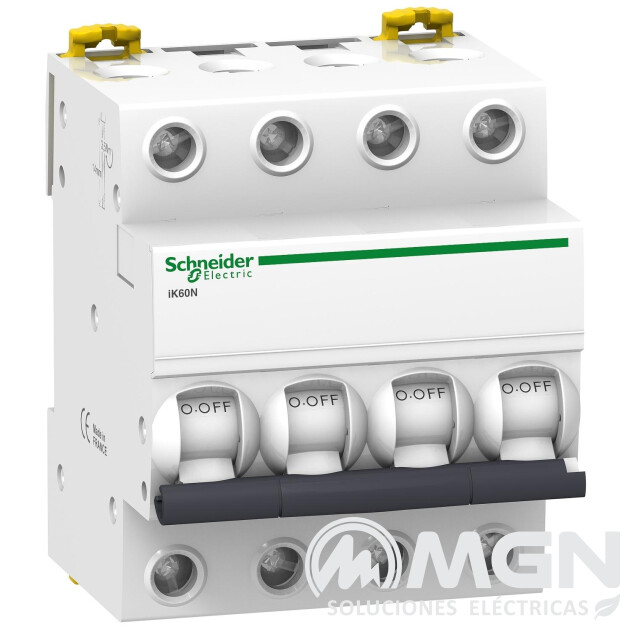 INTERRUPTOR TERMOMAGNETICO IK60N 4X10A CURVA C | MAGNANI