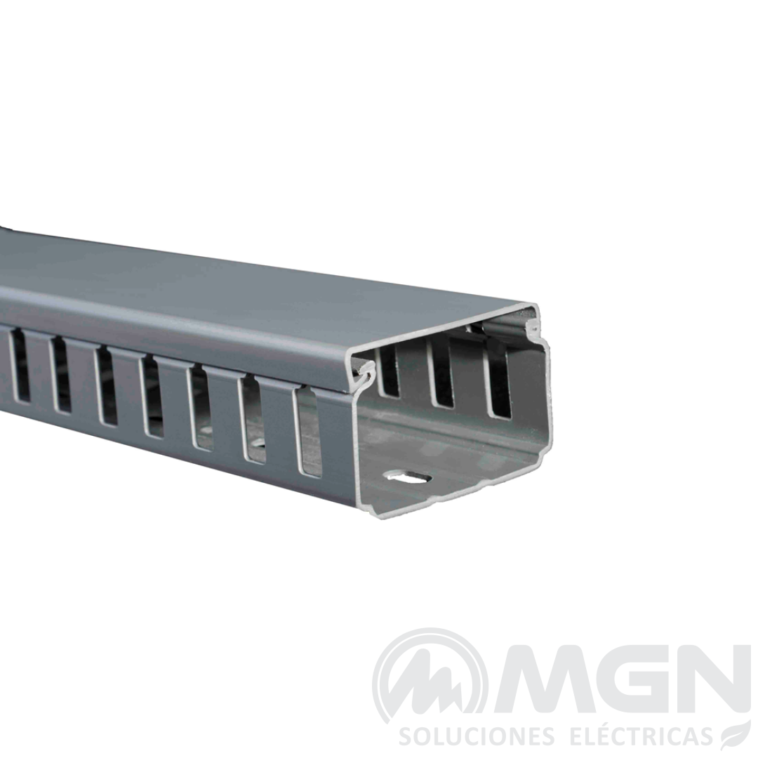 CABLECANAL RANURADO 60X60 X 2MTS GRIS | MAGNANI