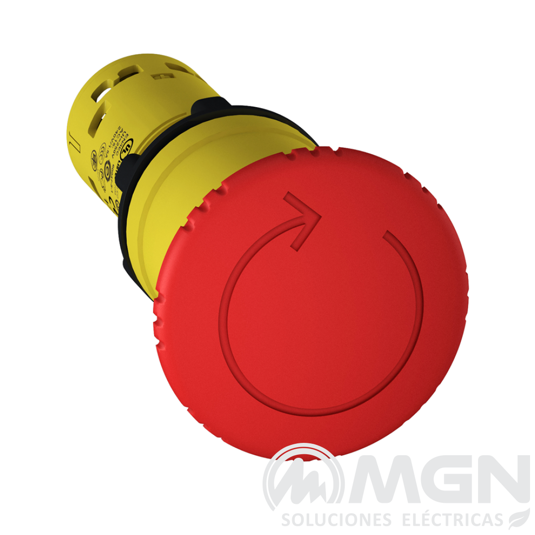 PARADA DE EMERGENCIA 1/4 DE GIRO 1NA+1NC- LÍNEA XB7 | MAGNANI