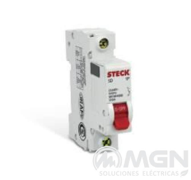 INTERRUPTOR TERMOMAGNETICO SD61 10A 1P CURVA C 3KA | MAGNANI