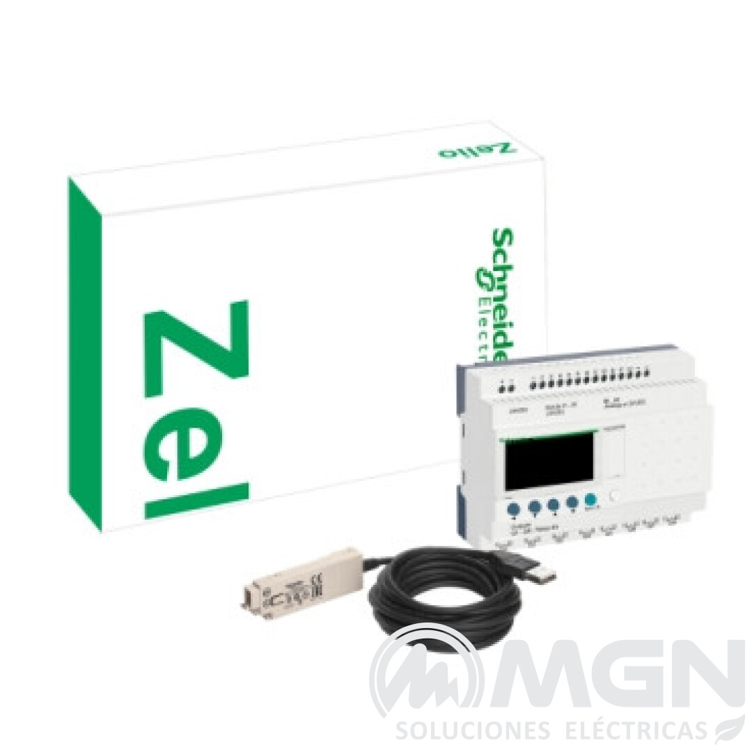 ZELIO II KIT (SR3B101FU + SOFT + CABLE) | MAGNANI