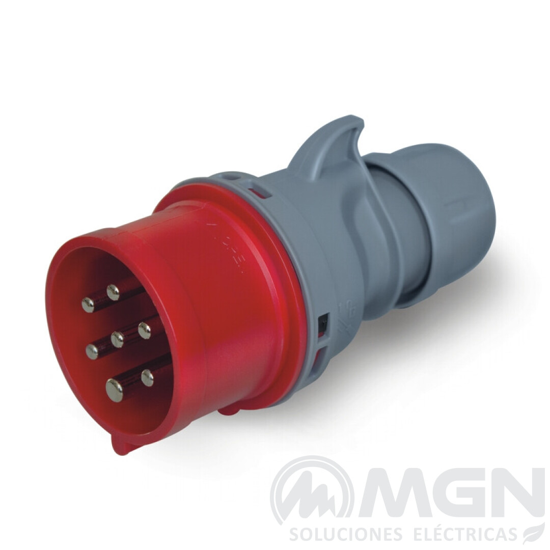 FICHA IP44 6P+T 32A 380V 6H | MAGNANI