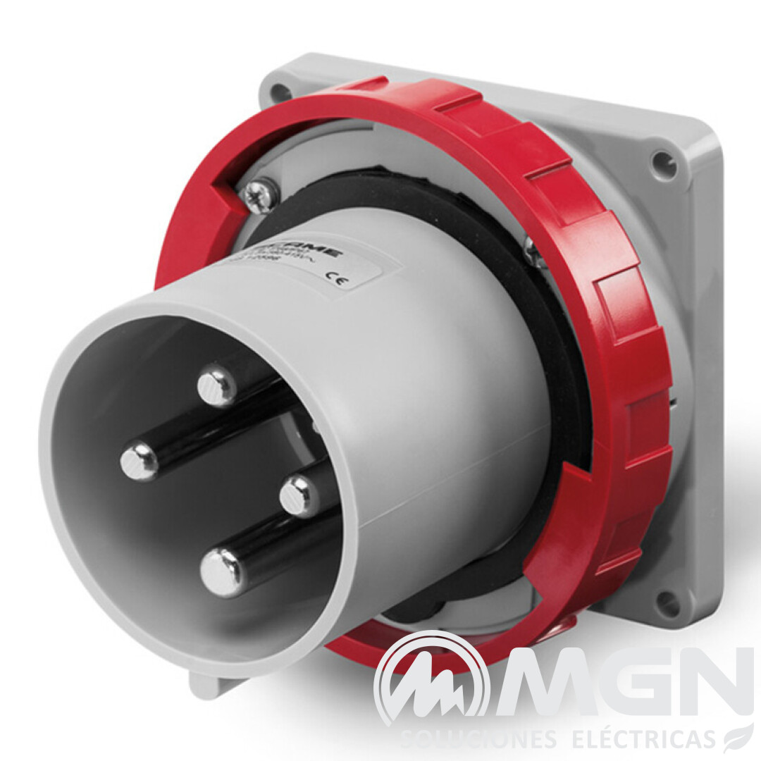 BASE MACHO 3P+T 125A 380V 6H | MAGNANI