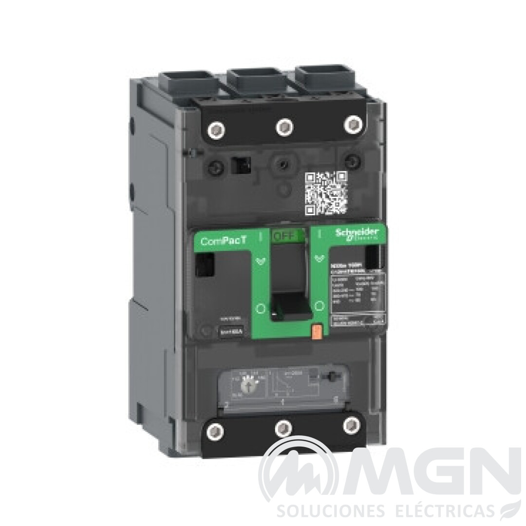 INTERRUPTOR AUT. NSXM 3X125A 50KA TM125D 3P3D | MAGNANI