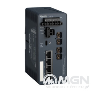 MODICON MANAGED SWITCH 4TX/2FX-SM | MAGNANI