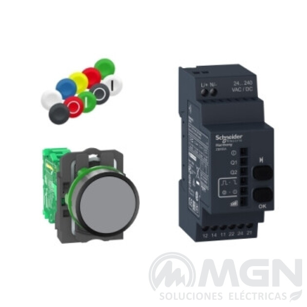 PACK XB5R TRANS+RECEPTOR PROG 24-240V | MAGNANI