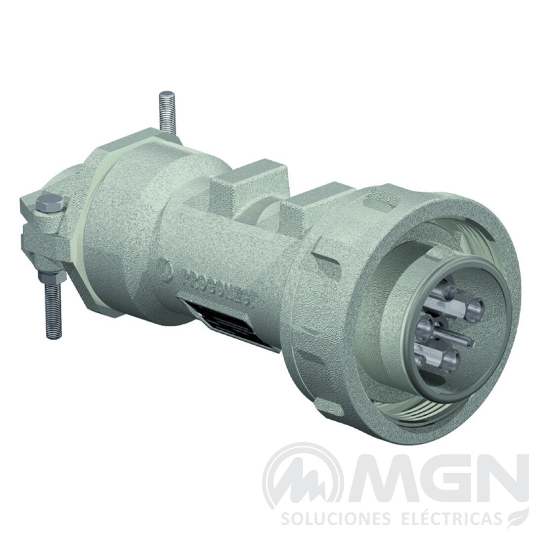 HDAS250 CLAVIJA AÉREA HEMBRA 250A 3P+T 1.000V BORNE RES. | MAGNANI