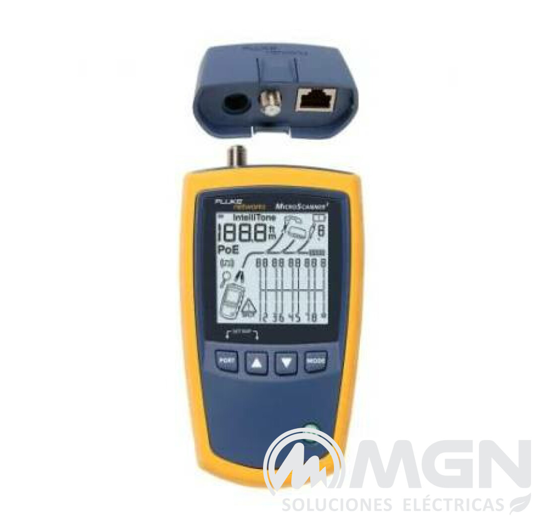 VERIFICADOR DE CABLEADO ESTRUCTURADO MICROSCANNER 2 | MAGNANI