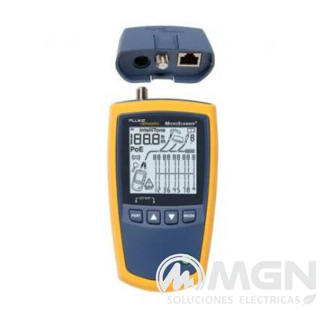 VERIFICADOR DE CABLEADO ESTRUCTURADO MICROSCANNER 2 | Magnani