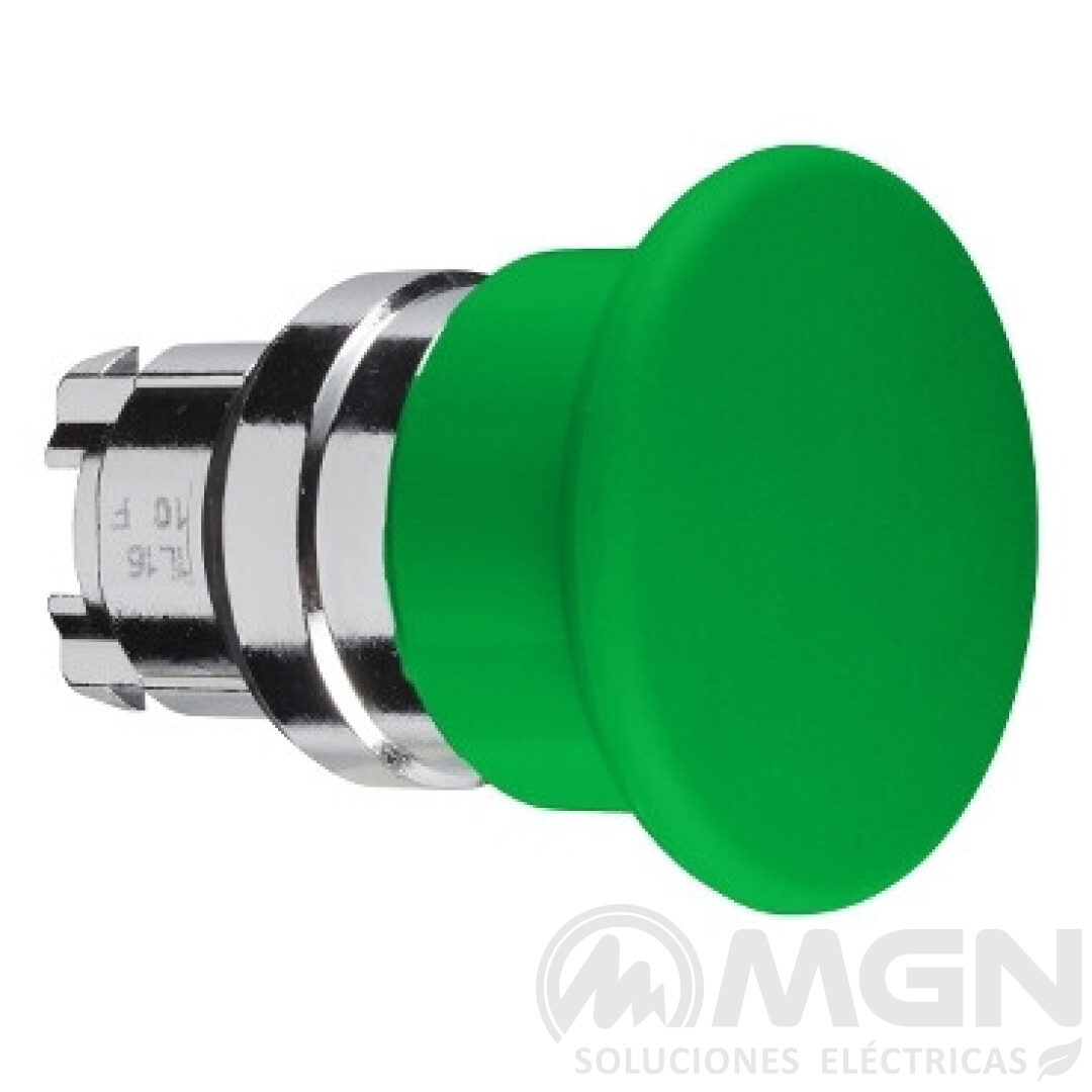 CABEZAL PULSADOR SETA 40MM VERDE | MAGNANI