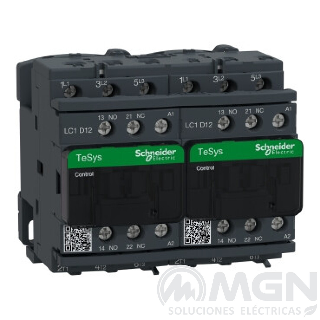 CONTACTOR INV. 3P 12A 24VCA 50/60HZ C/ENCL.MEC.S/TERM | Magnani