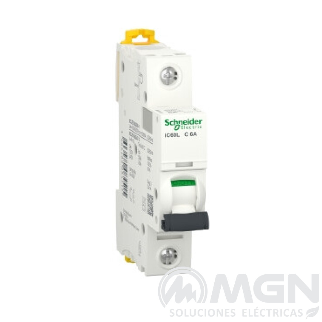 INTERRUPTOR TERMOMAGNETICO IC60L 1X6 A CURVA C | MAGNANI