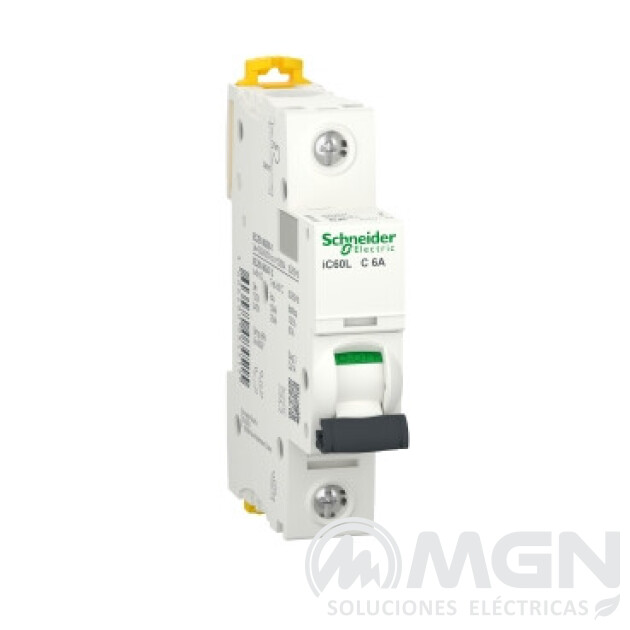 INTERRUPTOR TERMOMAGNETICO IC60L 1X6 A CURVA C | MAGNANI
