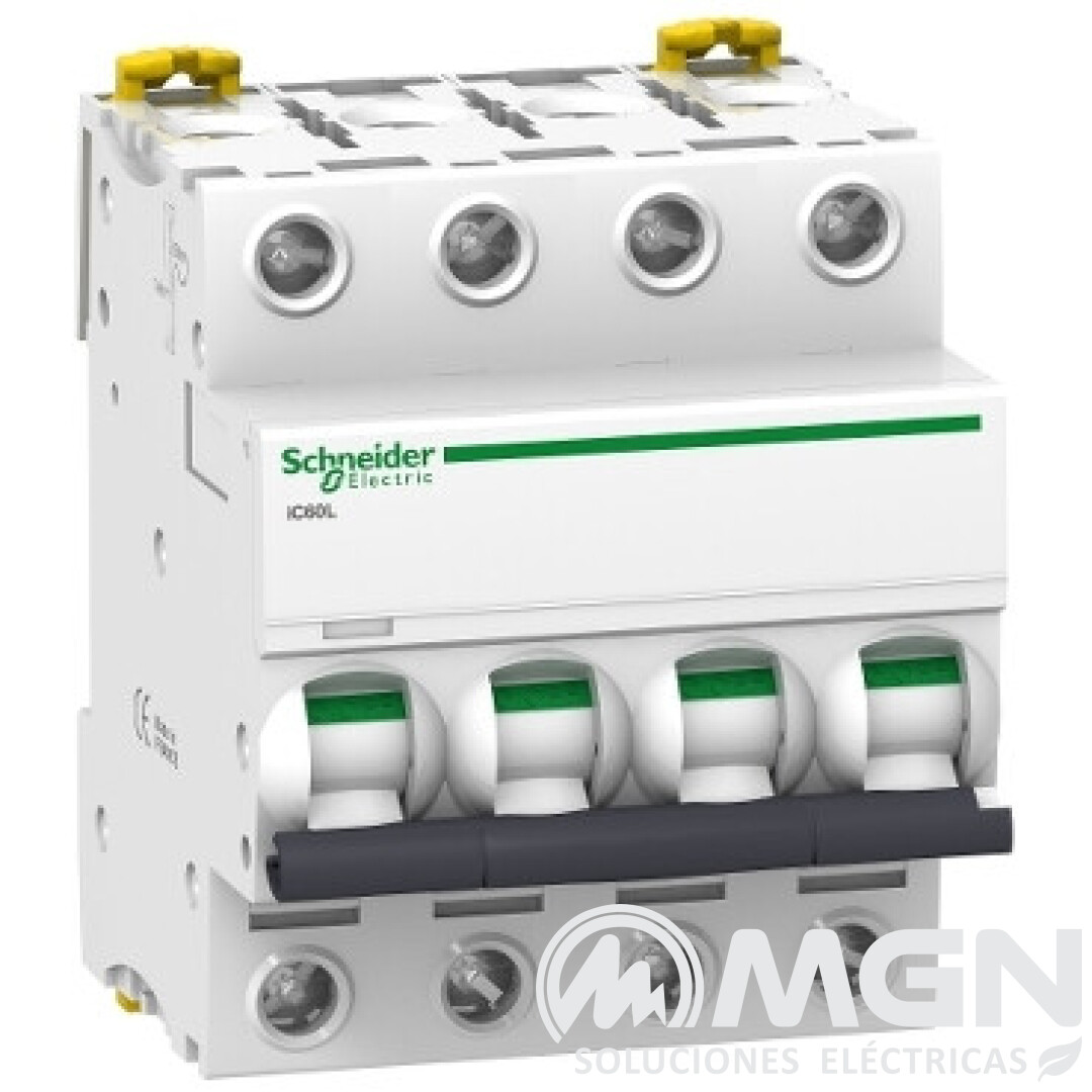 INTERRUPTOR TERMOMAGNETICO IC60L 4X50A CURVA C | MAGNANI