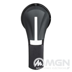 MANDO ROTATIVO PROLONGADO 100..400A IP55 NEGRA | MAGNANI