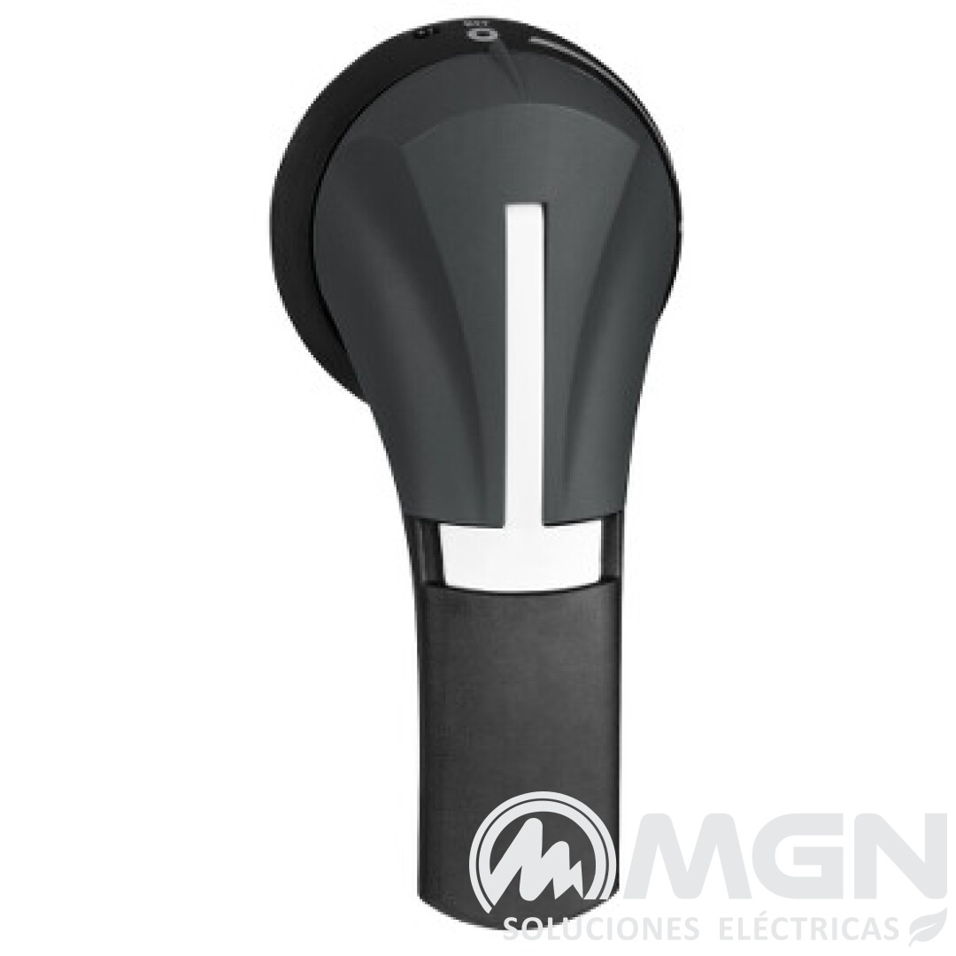 MANDO ROTATIVO PROLONGADO LAT DER 100..400A IP65 NEGRA | Magnani
